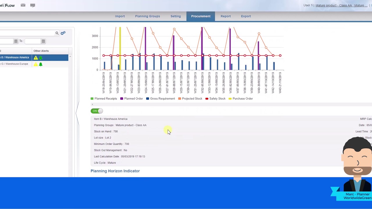 Colibri FLOW - Solution de Supply Planning simple et sécurisée - YouTube