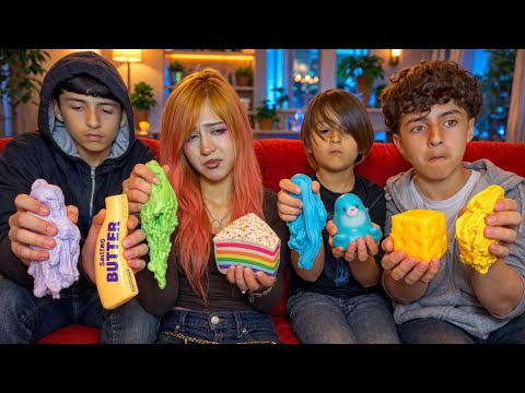 WE MADE SLIME OUT OF SQUISHYS *BAD IDEA*