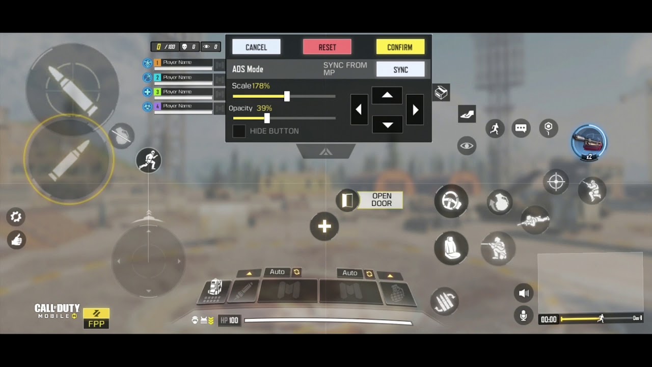 Best 4-finger layout||settings||CLAW Mode for call of duty mobile (CODM ...