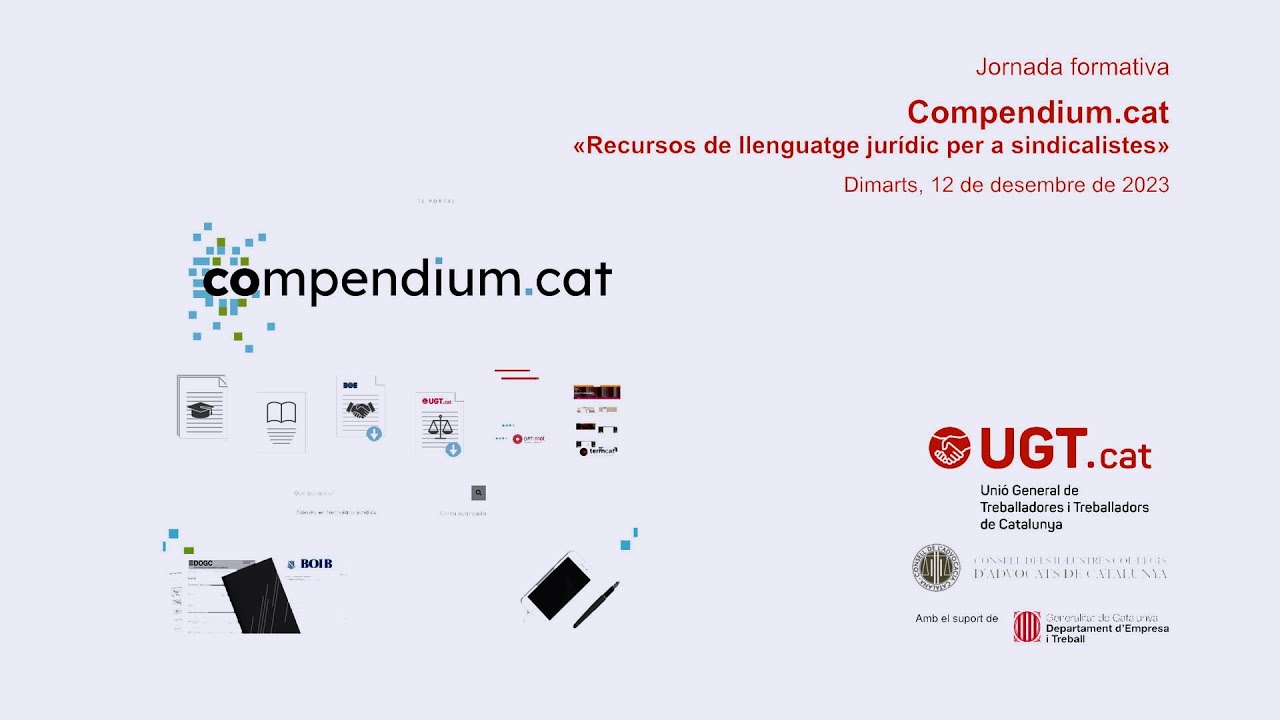 Jornada formativa Compendium.cat - YouTube