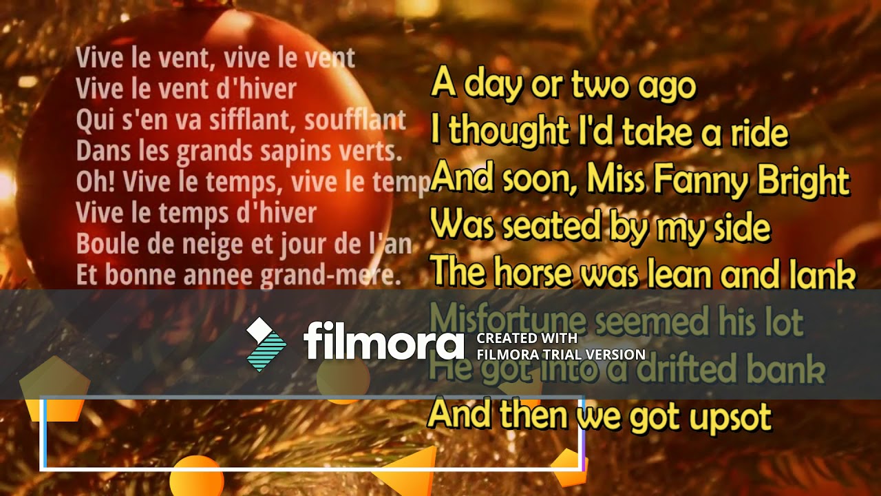 Jingle Bells / Vive Le Vent - YouTube