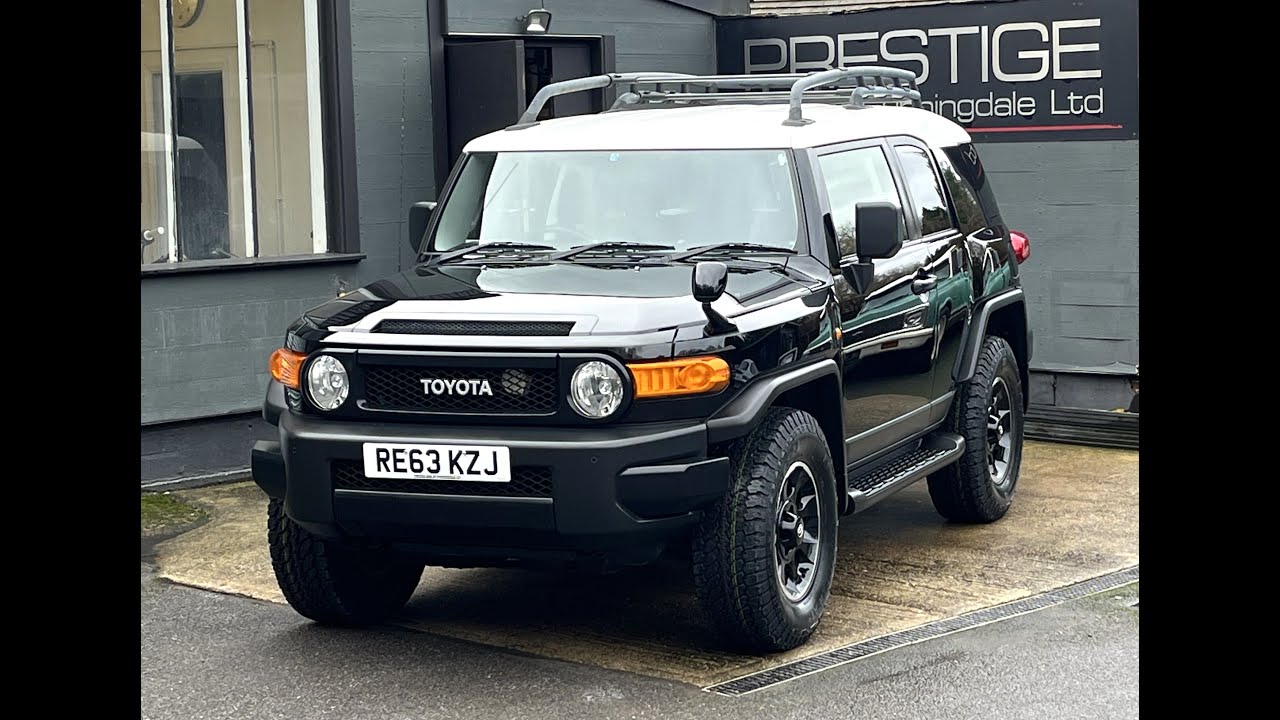 Toyota FJ Cruiser Right Hand Drive - YouTube