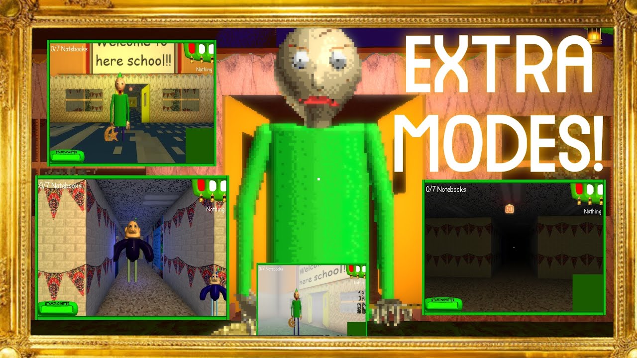 [EXTRA MODES!]🎊BALDI'S BASICS BUT IT'S RAMADAN BASH!!!!!😮 DECOMPILED EPIC MOD/THE DARK BALDI 12 ...