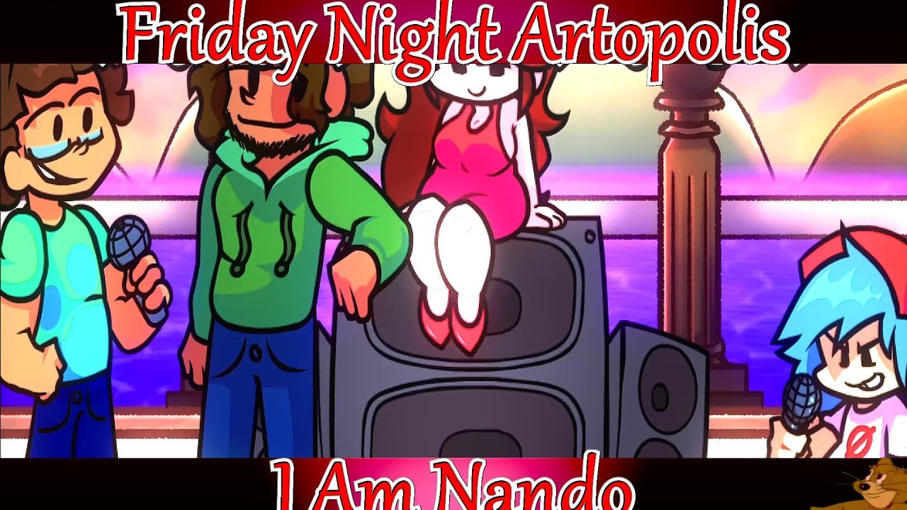 Friday Night Funkin' Friday Night Artopolis (FNF Mod) - Nando vs BF | I ...