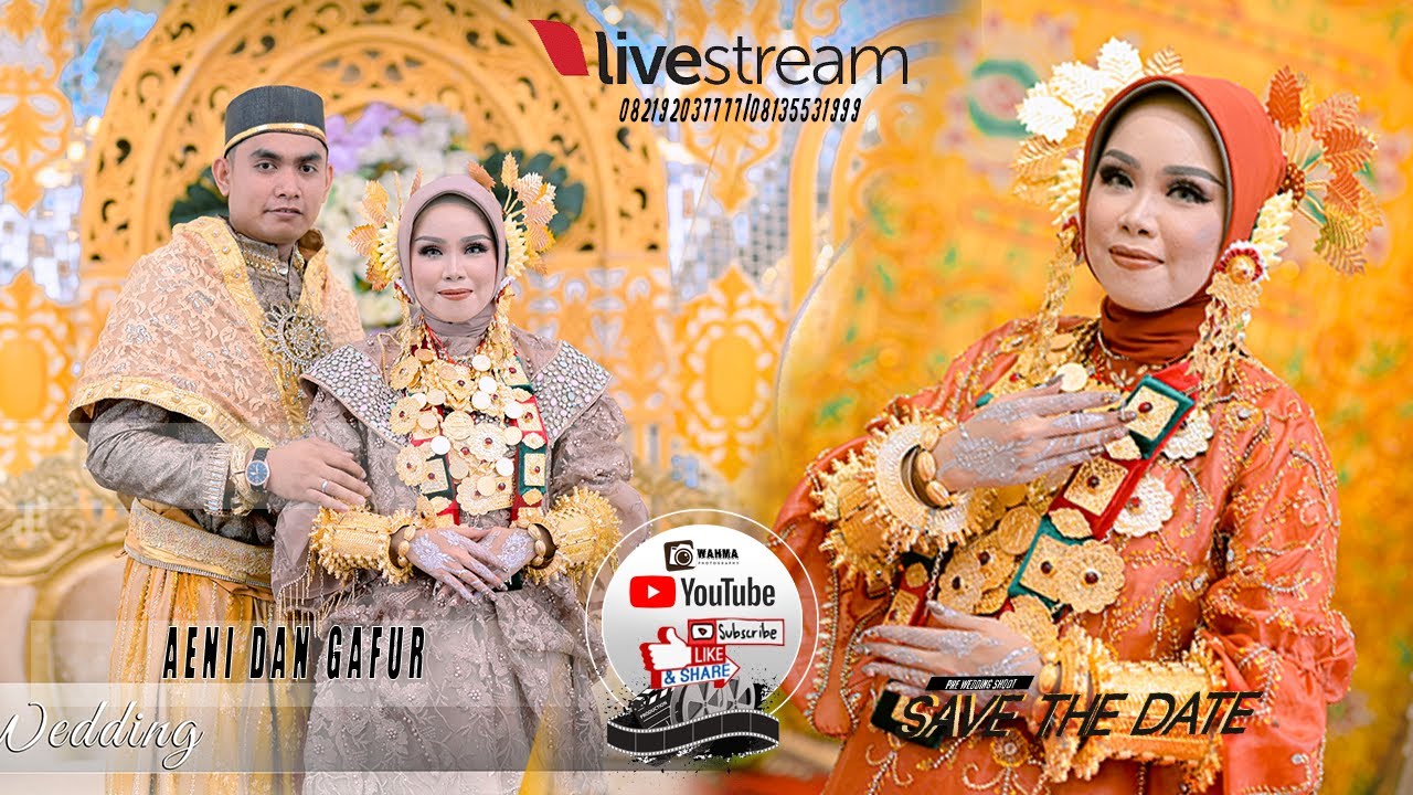 Pernikahan Darma Dan Haris , Di Lembang / Paku - YouTube