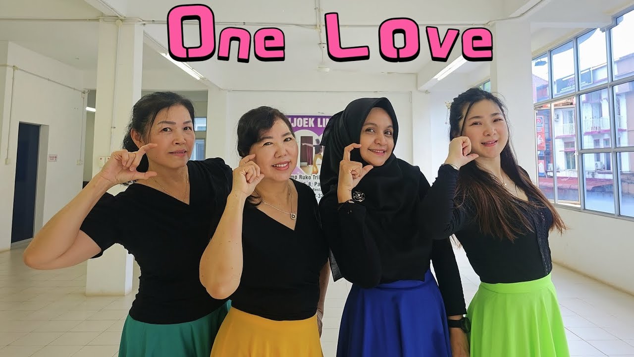 One Love Line Dance - Easy Intermediate Level - YouTube