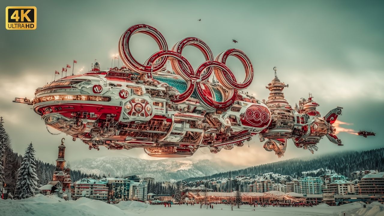 WINTER OLYMPICS 2050 ️ The Future of Sports (AI Cinematic Short Film ...