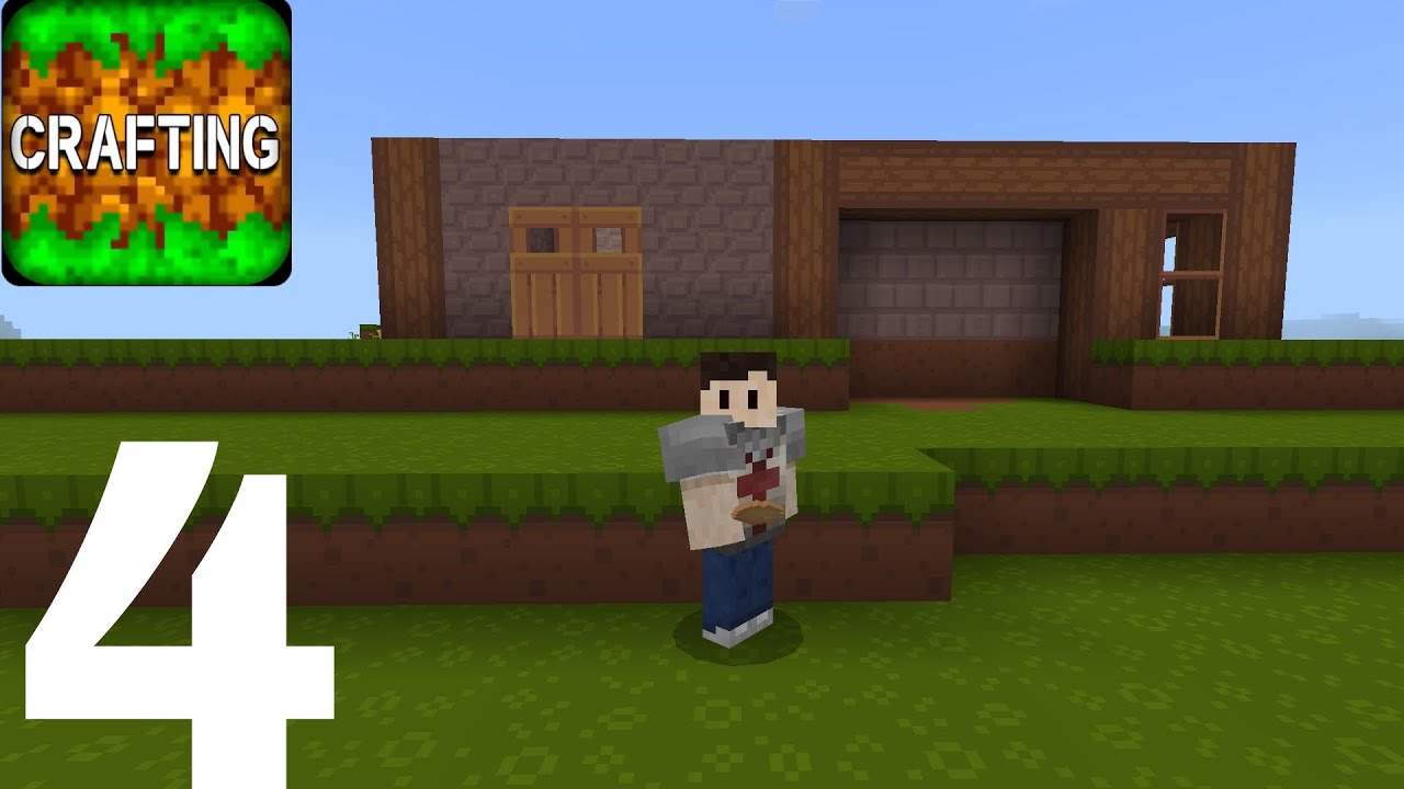 Build the house crafting and building survival gameplay part 4 - YouTube