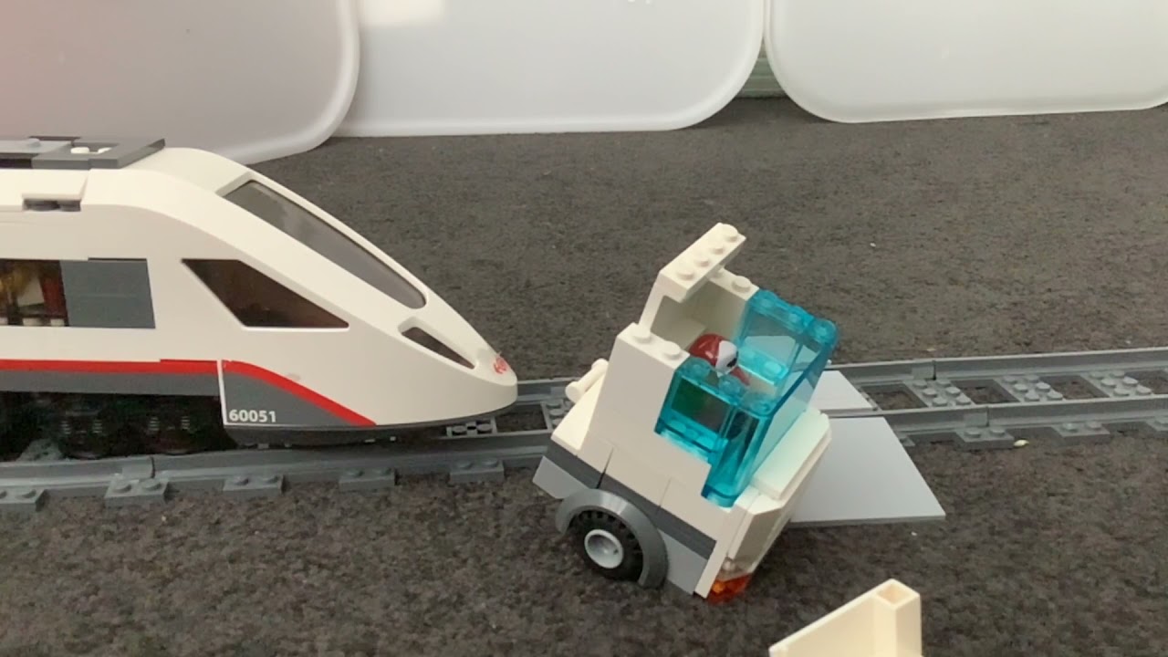 lego train crash compilation #15 - YouTube