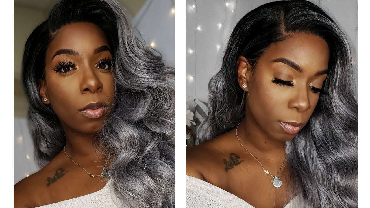 Slay in Gray! SENSATIONNEL What Lace? CELESTE | Ebonyline | KIE RASHON ...