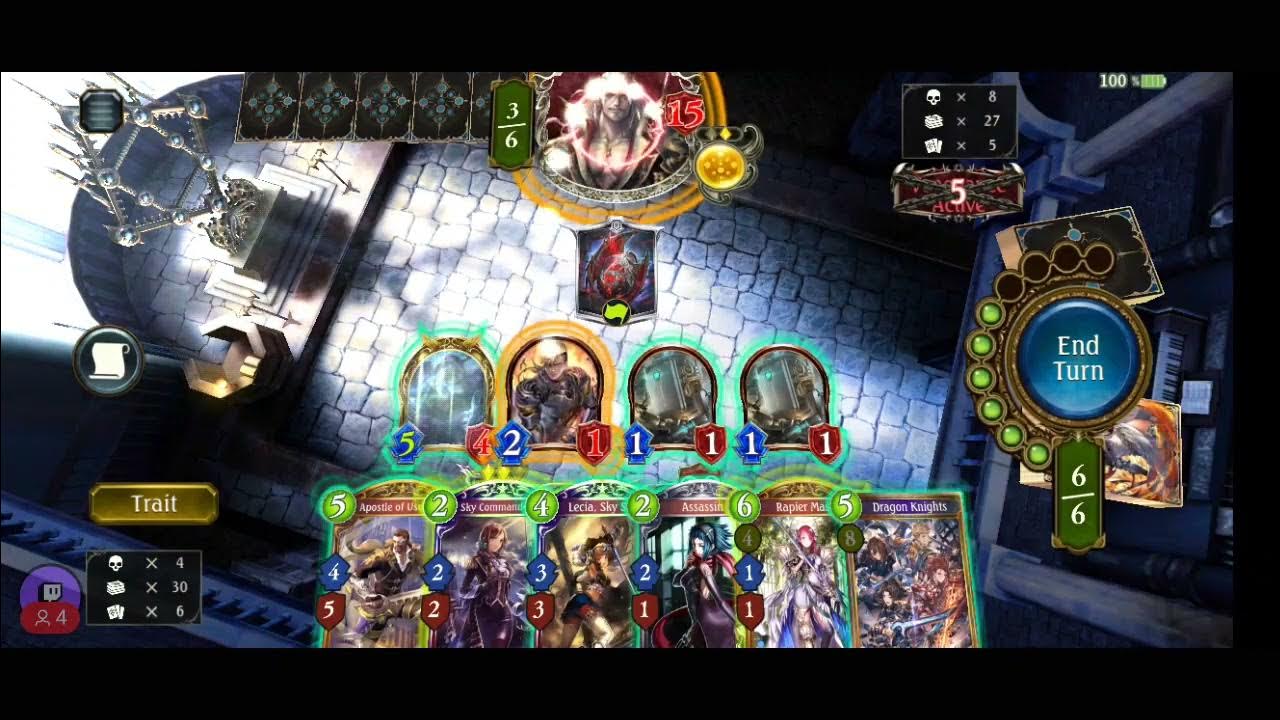 (Masters 1K Rotation) Midrange Sword vs Machina Blood [Shadowverse/Steel Rebellion] - YouTube