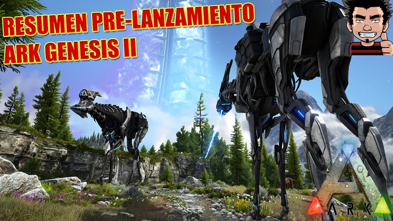 ARK GENESIS II REPASO A SU CONTENIDO CRIATURAS ARMAS Y CONTENIDO! ARK ...