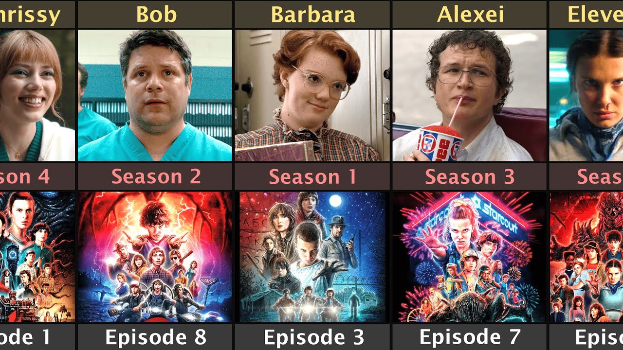 Stranger Things Character Died In Which Season - YouTube