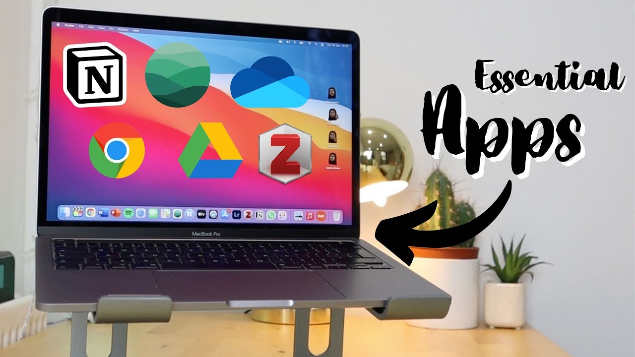 Best productivity MacBook Pro Apps 2021 || Online learning must-haves ...