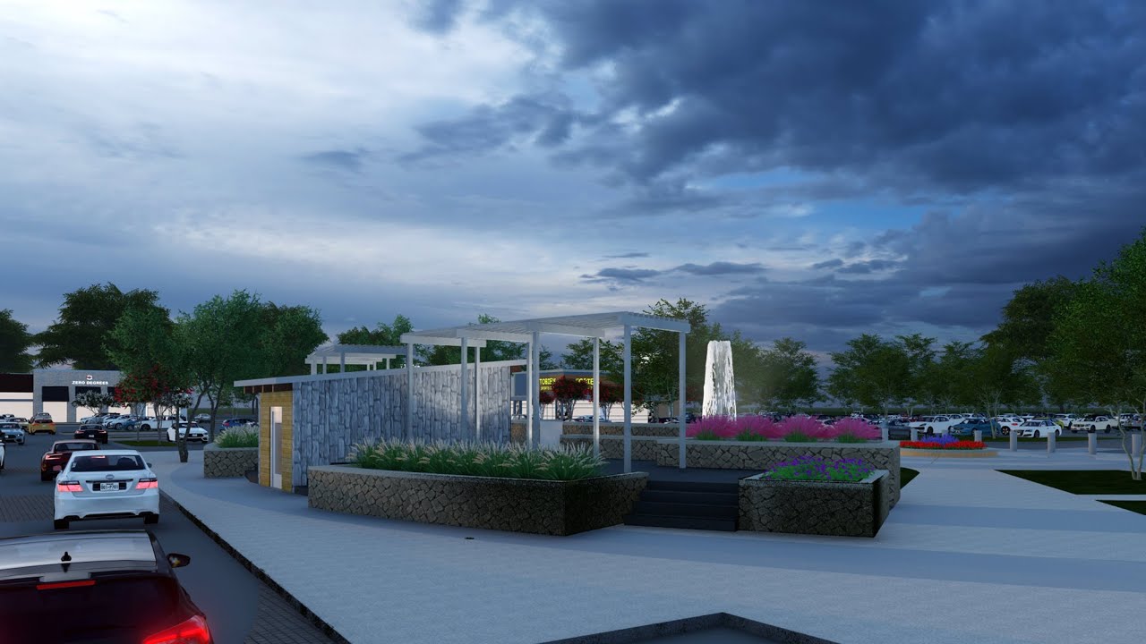 Champions Park Restaurants Fountain with Still Frames 11-4-2022 - YouTube