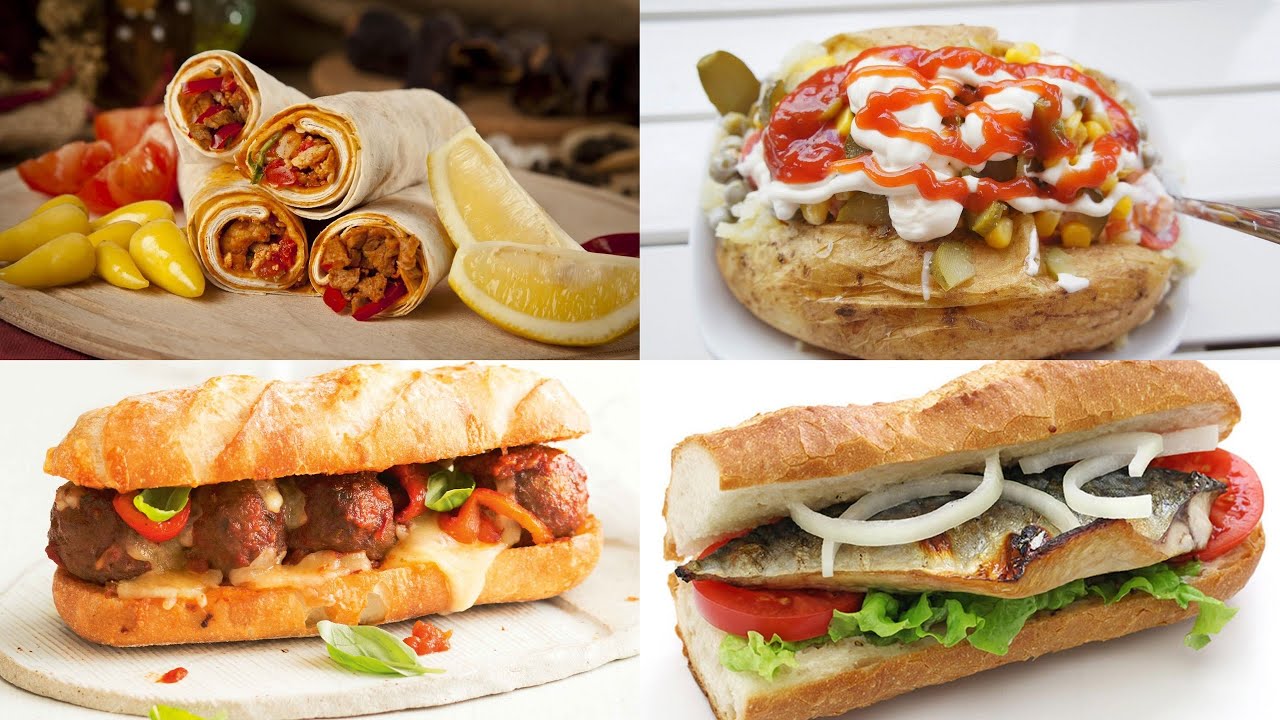 4 Different Delicious Street Foods Best Street Food - YouTube