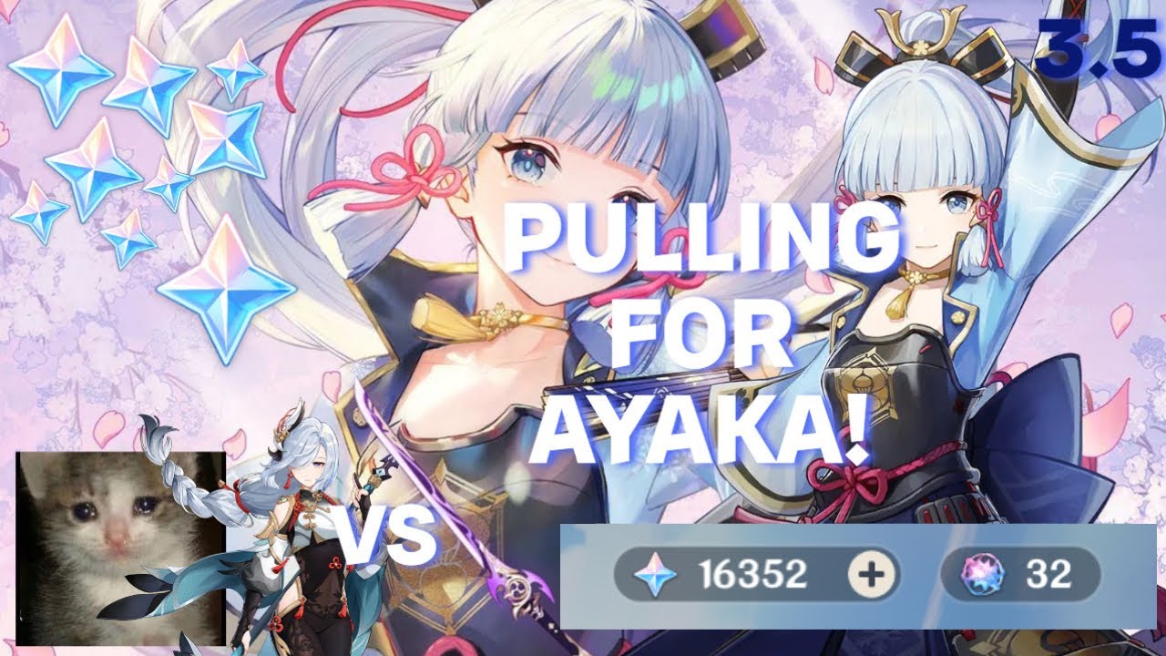 PULLING FOR AYAKA AND MISTPLITTER: gone perfect?? maxing her + her weapon - YouTube