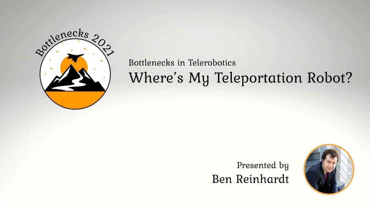 Telerobotics by Ben Reinhardt - YouTube