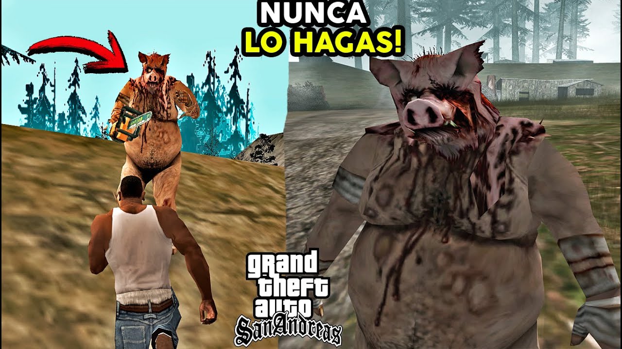 Nunca te metas con Piggsy En GTA San Andreas!! Creepypasta Loquendo ...
