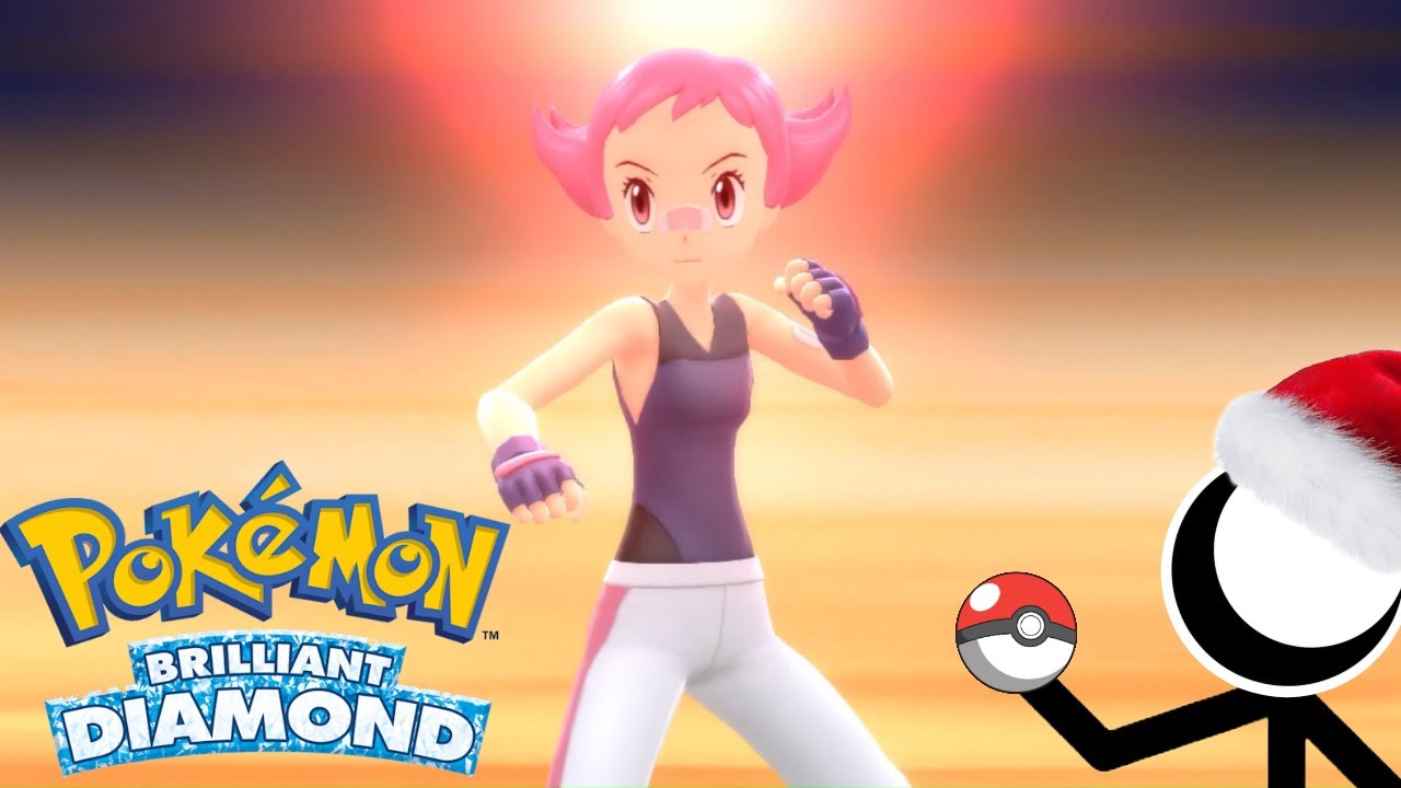 Battling Gym Leader Maylene - Pokémon Brilliant Diamond - Playthrough ...