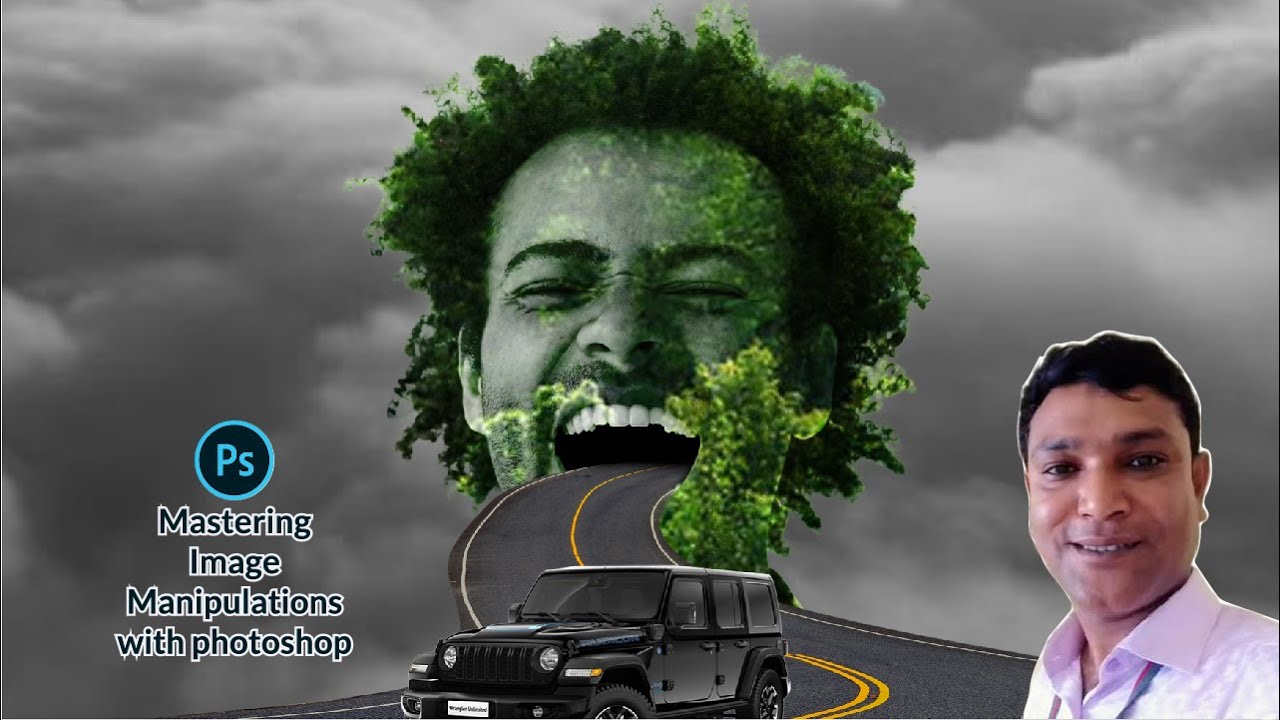 NSDA Level 3 Graphic Design | Photo Manipulation Photoshop Trick Blend ...