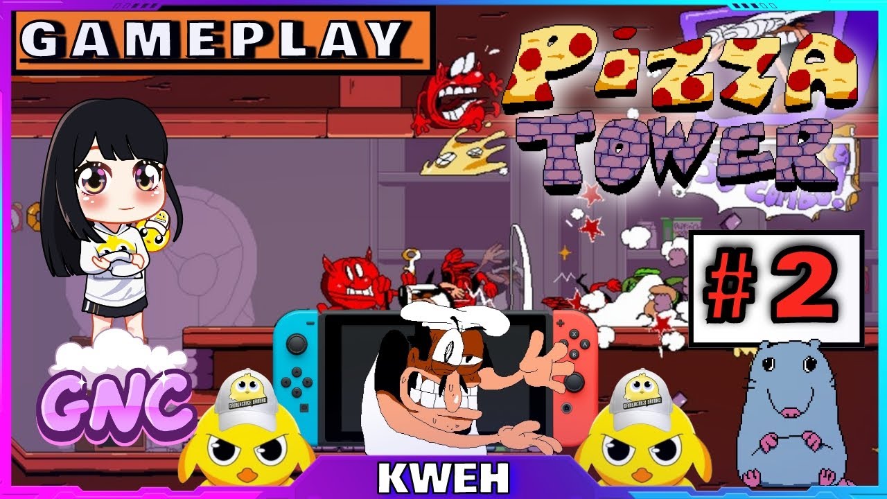 PIZZA TOWER | GAMEPLAY #2 | Nintendo Switch | DELIVERY TIME - YouTube