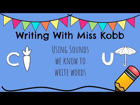 Using the Sounds We Know to Add Words - YouTube