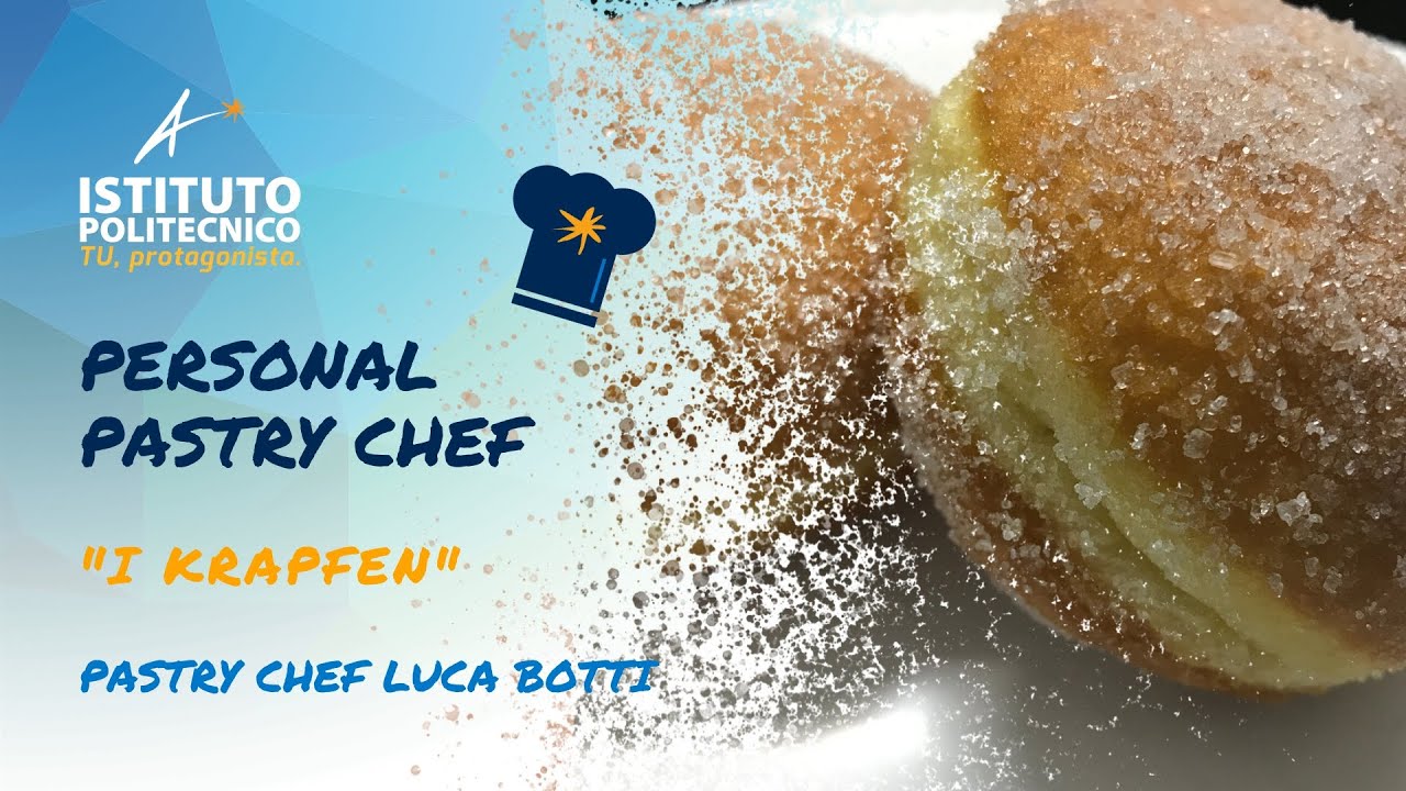 PERSONAL PASTRY CHEF: I Krapfen - Pastry Chef Luca Botti - YouTube