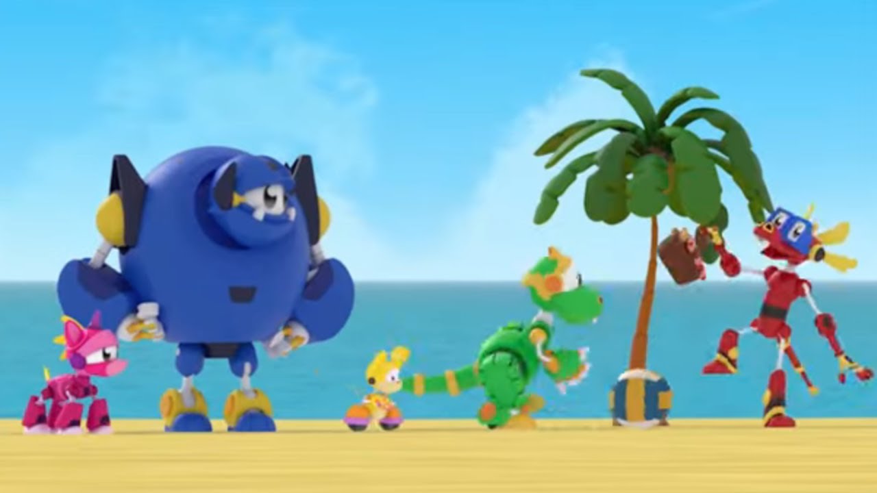 Animal Mechanicals NEW Series | Episode 3: A Day At The Beach | Cartoon ...