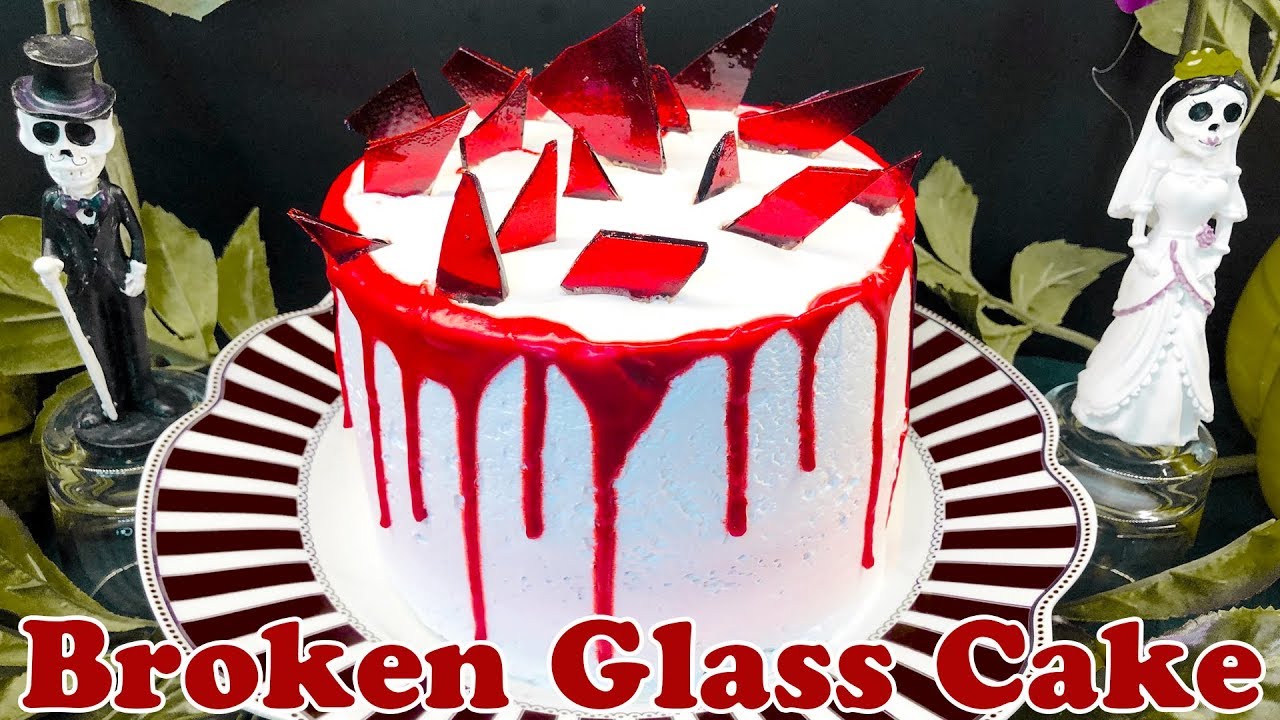 Broken Glass Cake - YouTube