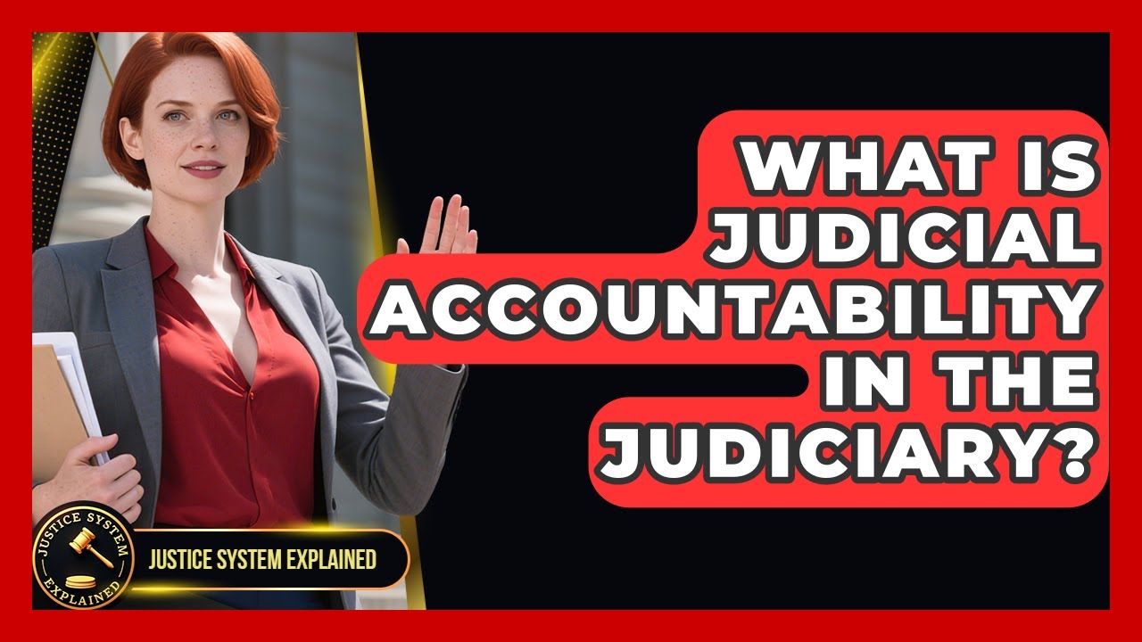 What Is Judicial Accountability in the Judiciary? | Justice System ...