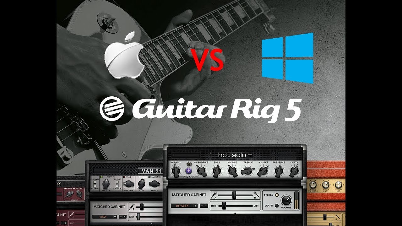 Guitar Rig Audio Processing in Mac Vs Windows - the Ultimate Shootout ...