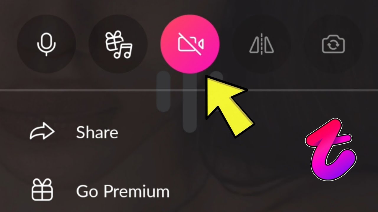 turn off video during live in Tango app | Tango App ke live Mein video ...