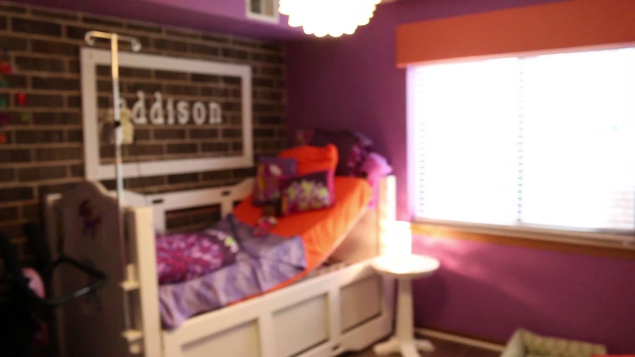 Addy's Dream Room Makeover - YouTube