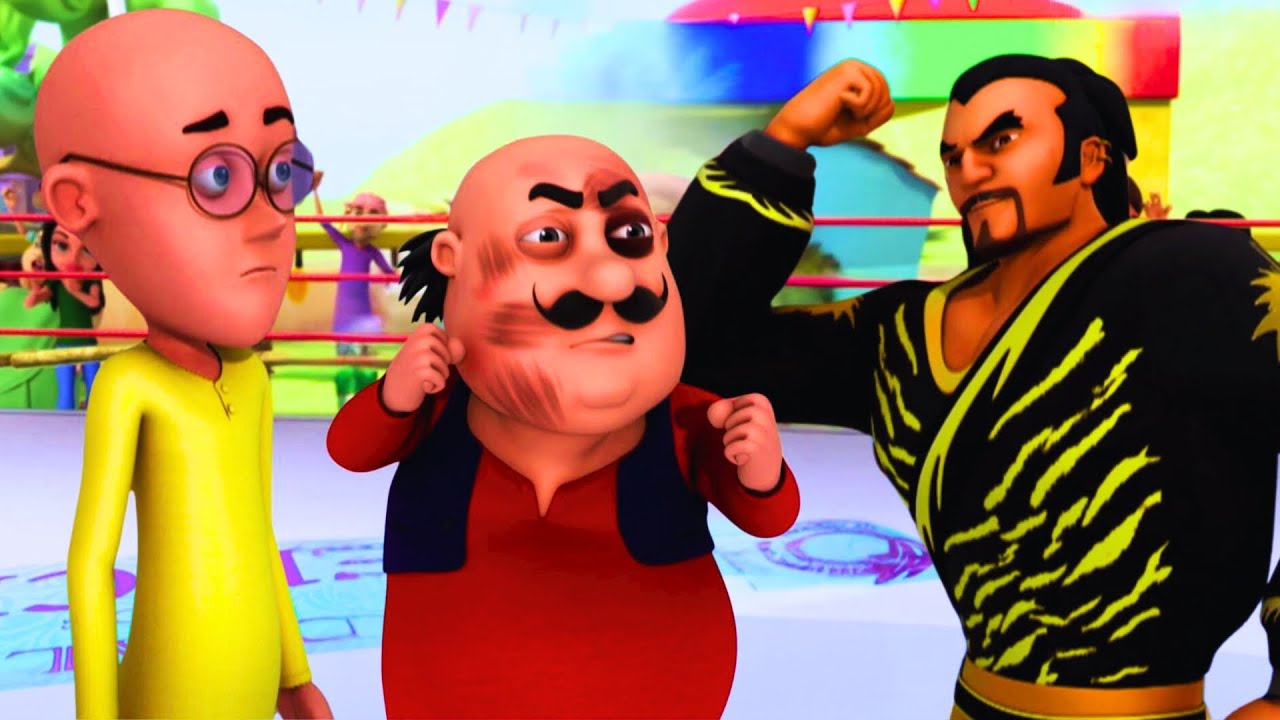 Kung Fu सीखने की तैयारी: Motu Patlu vs Tiger Chang | Motu Patlu Kung Fu ...