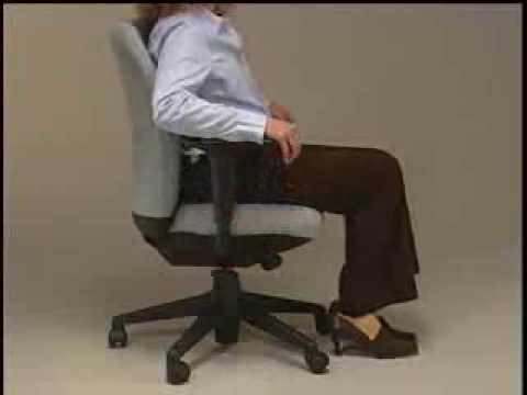 Haworth Look Task Chair Adjustment Video - YouTube