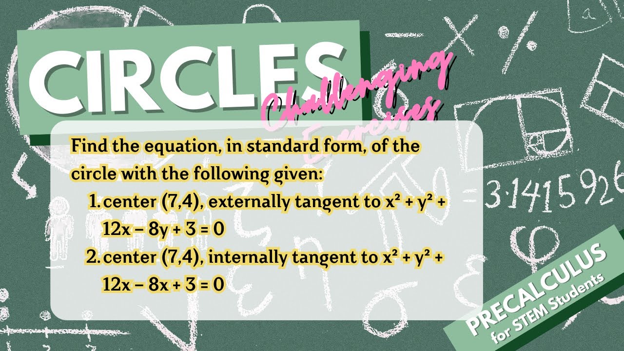 CIRCLES [Part 4: On Tangent Circles] | Precalculus | Grade 11 - YouTube