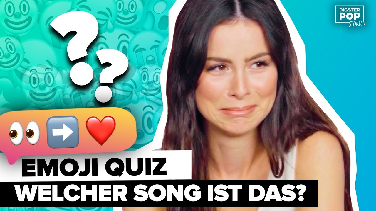 Emoji Challenge-FAIL?! 😂 Erkennt LENA ihren eigenen Song an Emojis ...