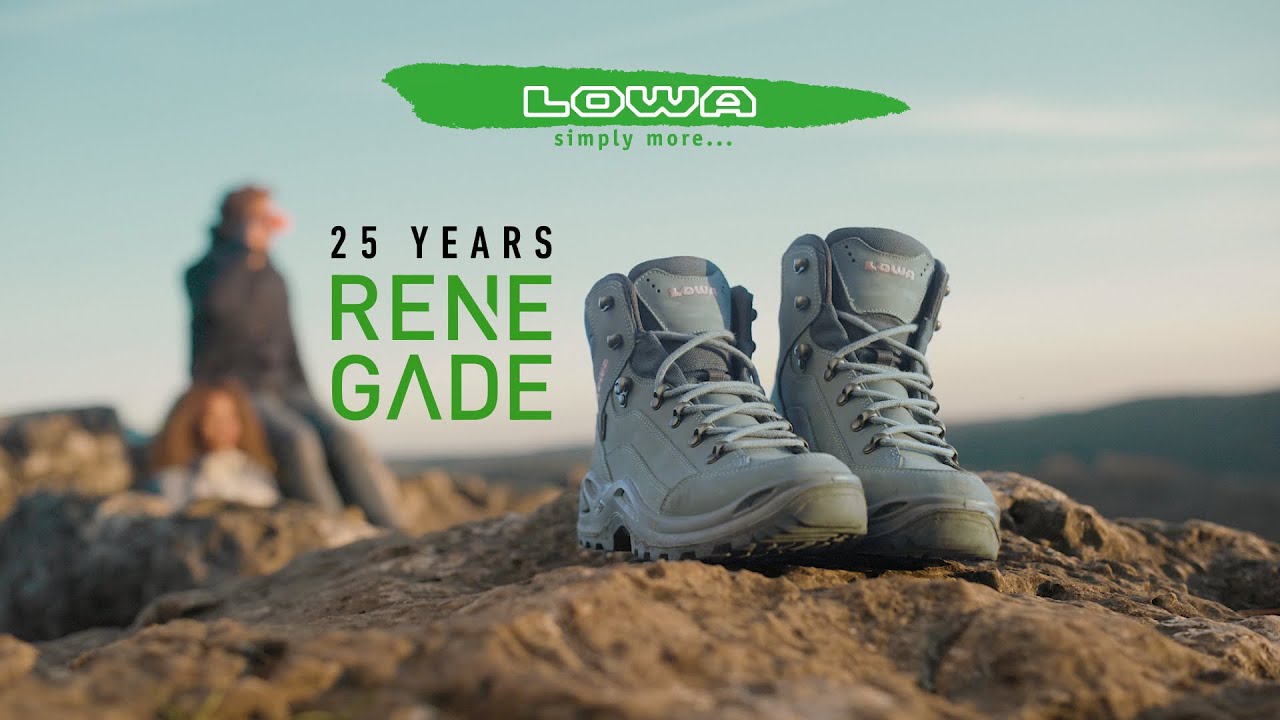 LOWA - 25 Years LOWA RENEGADE - The Anniversary of an Icon - YouTube