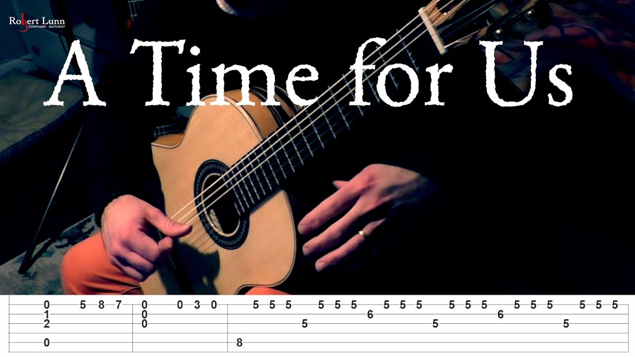 A Time for Us - with TAB - YouTube
