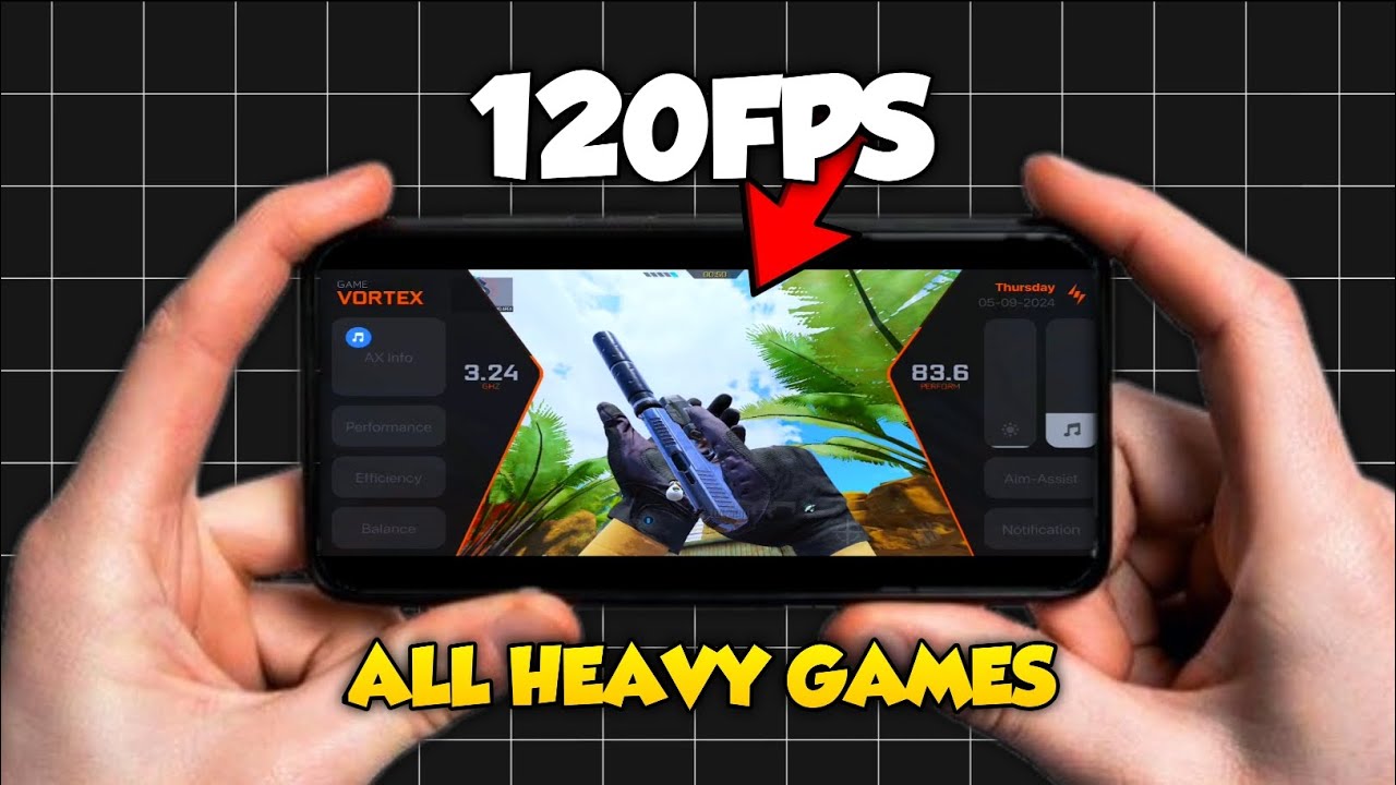 GAME BOOSTER FOR ULTRA-SMOOTH 120FPS | How to Optimize Your Heavy Games | Game Vortex 2024 - YouTube