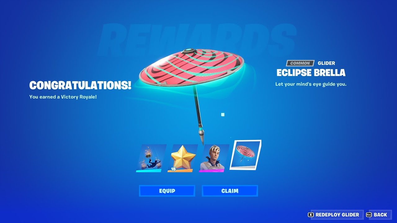 How to Unlock ECLIPSE BRELLA in Fortnite Chapter 4 Season 4 # ...
