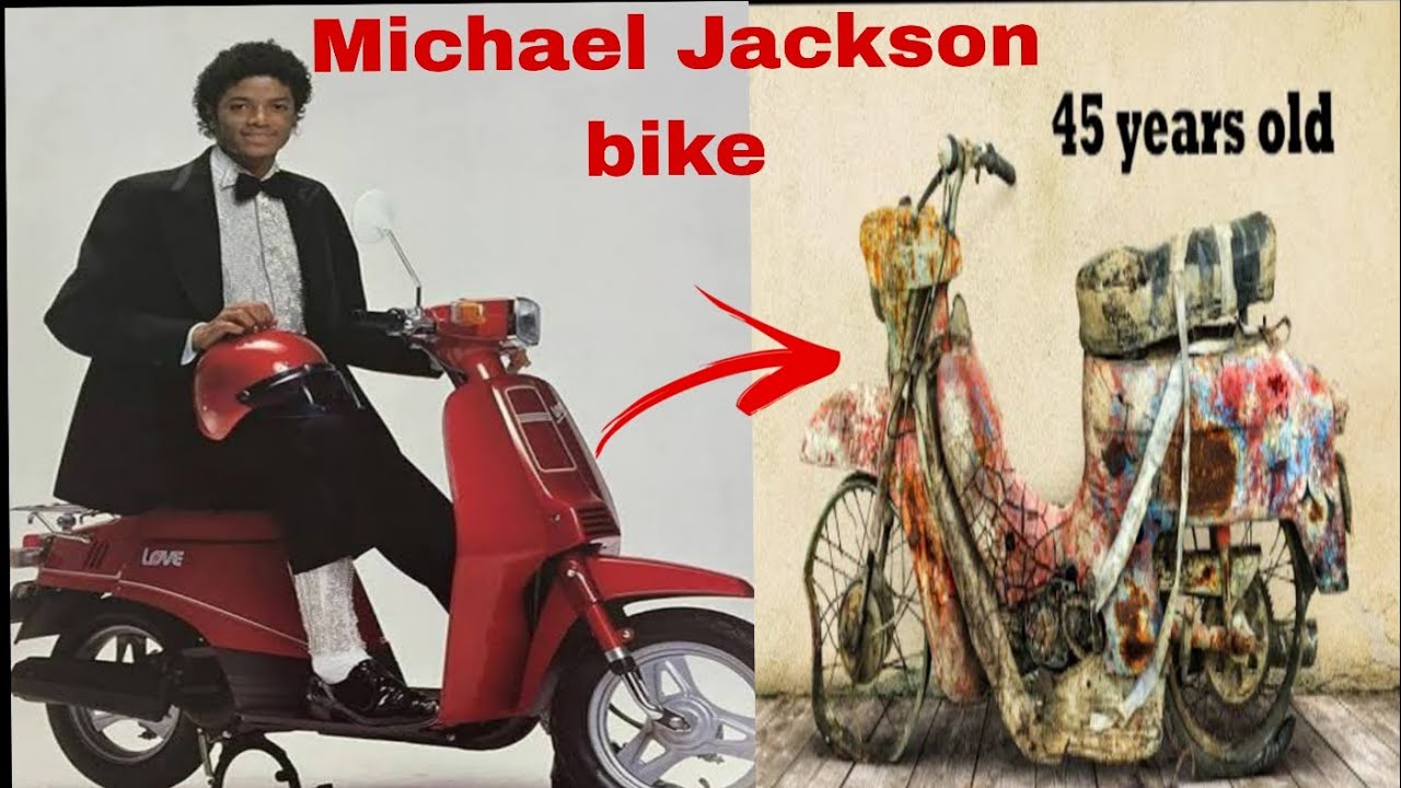 Michael Jackson old bike restoration | 45 years old motorcycle ...