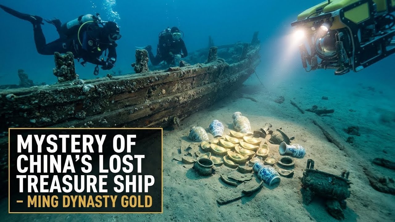 Mystery of China's Lost Treasure Ship |Treasures of the Ming Dynasty ...