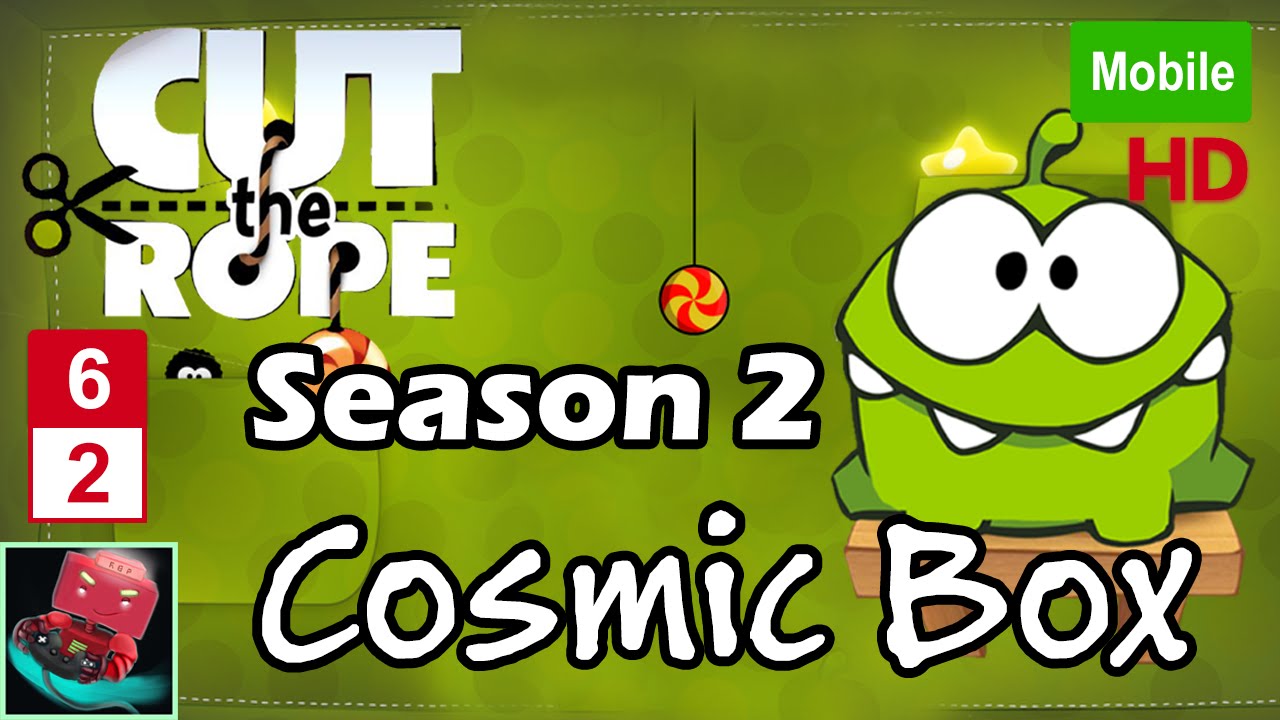 [Cut The Rope] - Season 2 - Cosmic Box - Walkthrough Full HD - YouTube