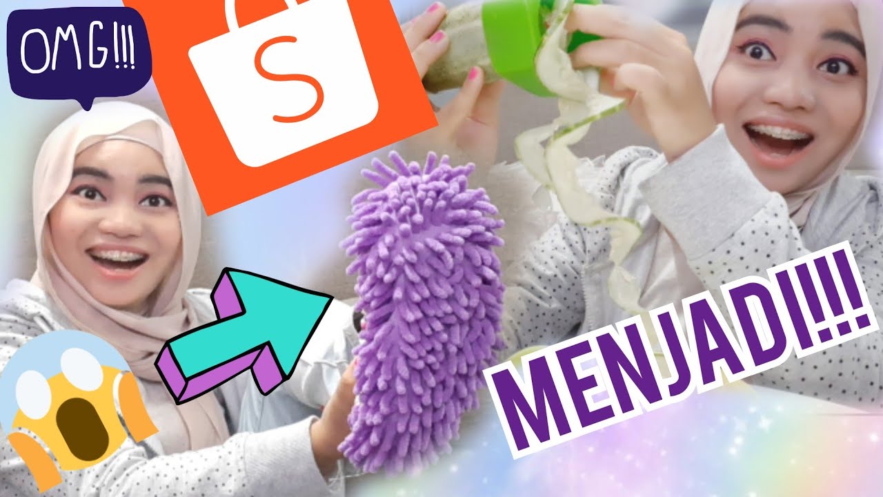 ( Wajib tengok!!)Cuba barang pelik/unik dari shopee -Trying weird item ...
