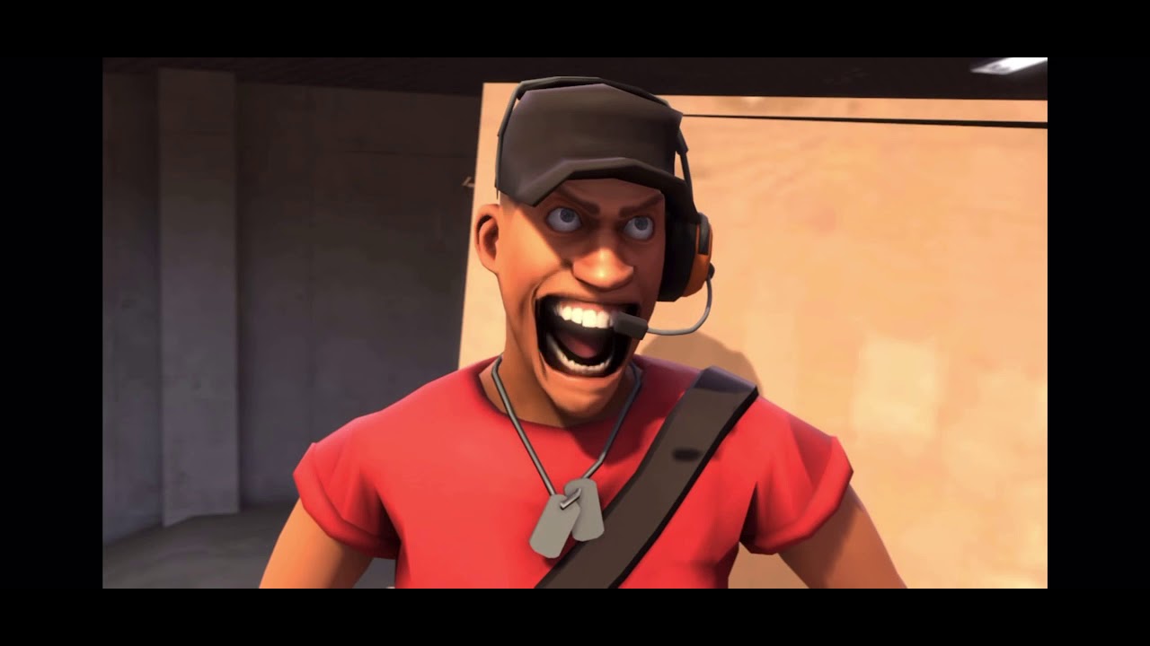 Heavy is a millennial but scout shouts the wii shop theme - YouTube