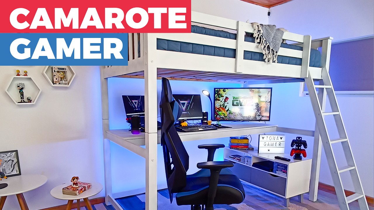 Cómo hacer un camarote gamer - YouTube