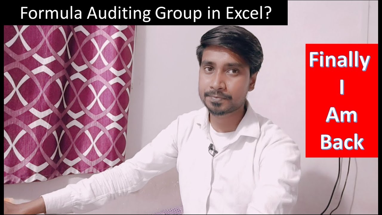 Use Formula Auditing Group in Ms. Excel ? | #Info_TechnoLife - YouTube