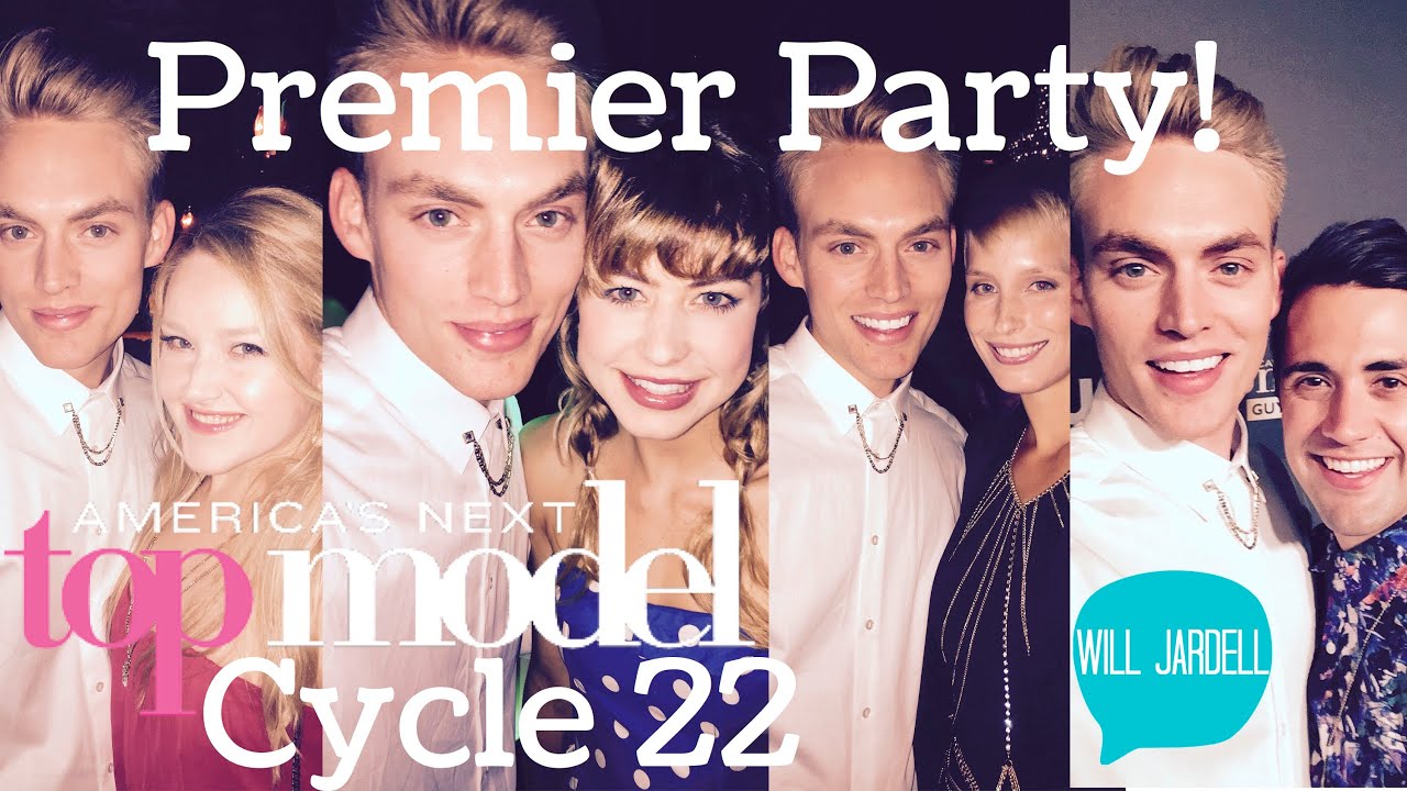 ANTM Cycle 22 Premier Party with Will Jardel (America's Next Top Model ...